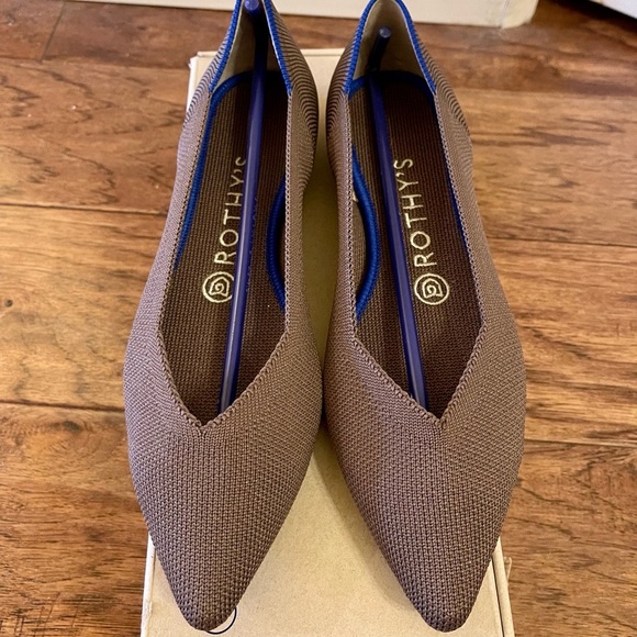 Rothy's | Shoes | Brand New Rothys The Point Flats Mink | Poshmark